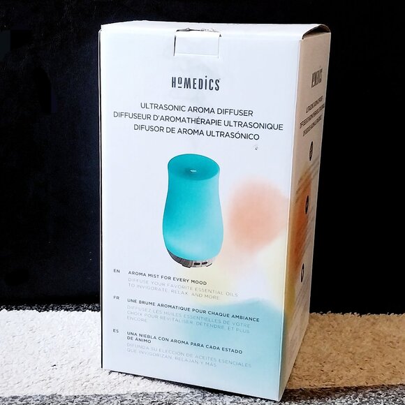 Homedics | Accents | Homedics Ultrasonic Wood Style Bottom Aroma ...